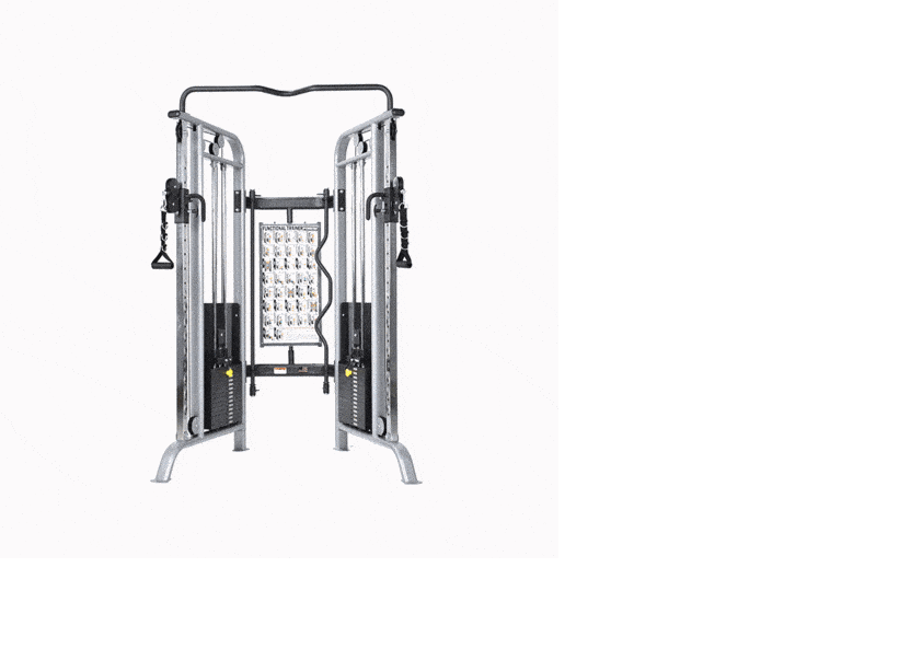 Multi-use Cable Machine - Total Weight 180kg (90kg each side) | NutroOne