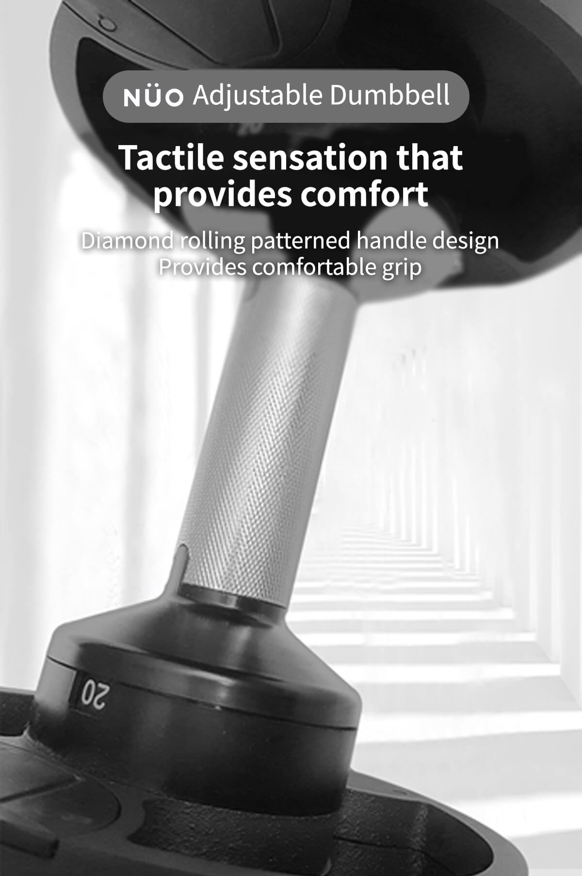 NUO Adjustable Dumbbell / Nuobell | NutroOne