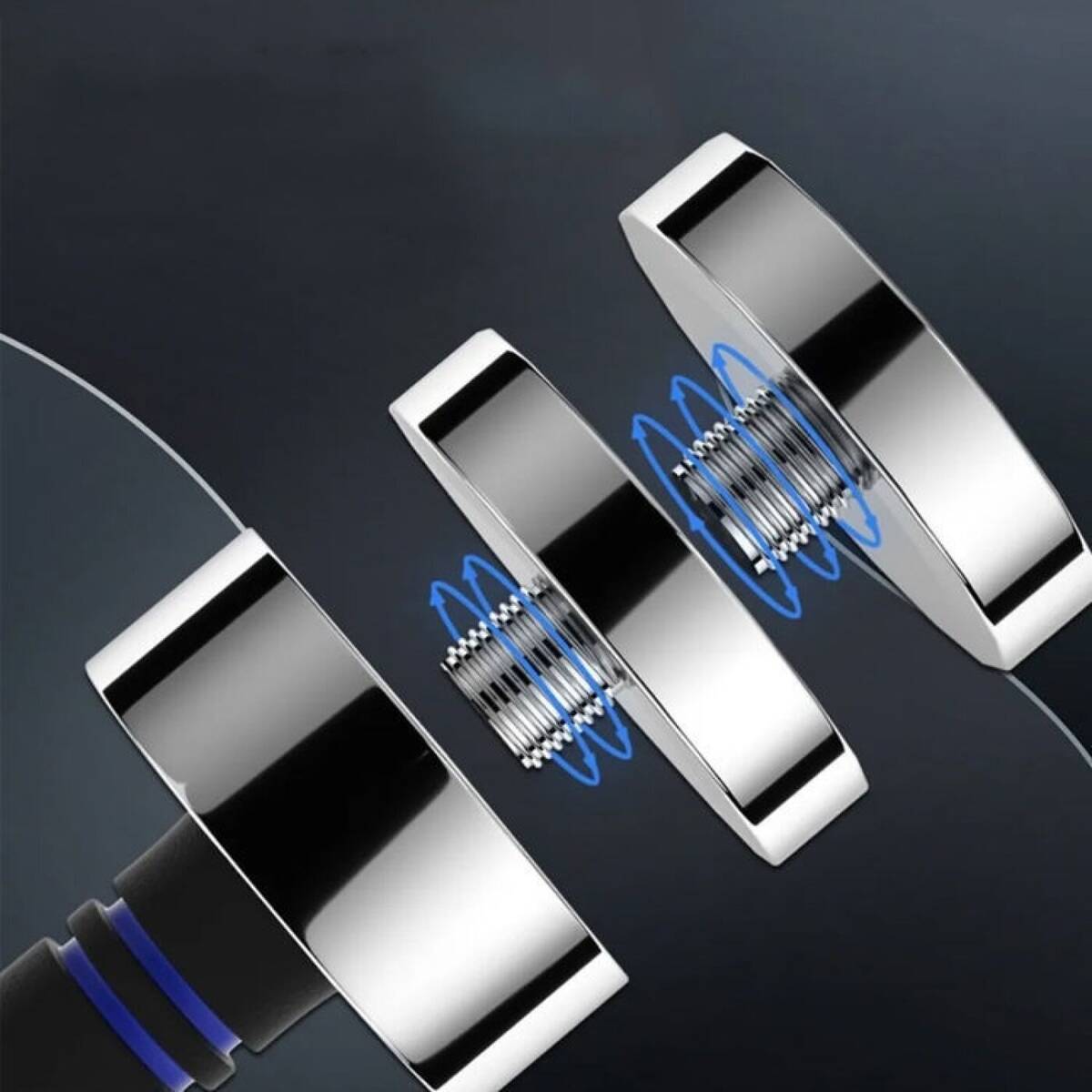 Steel Adjustable Dumbbell for Easy Adjustment with Nuts-free Design ...