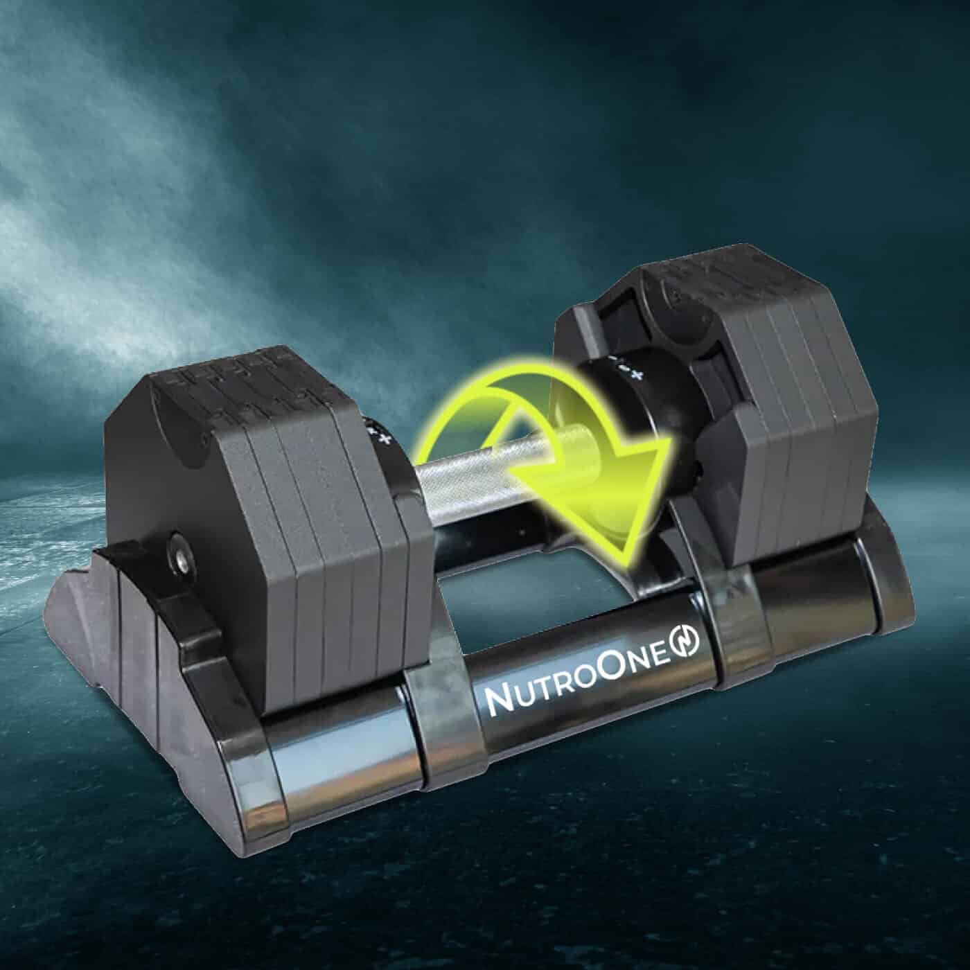 NutroOne Evobell - Upgraded 1-Sec Professional Adjustable Dumbbells ...
