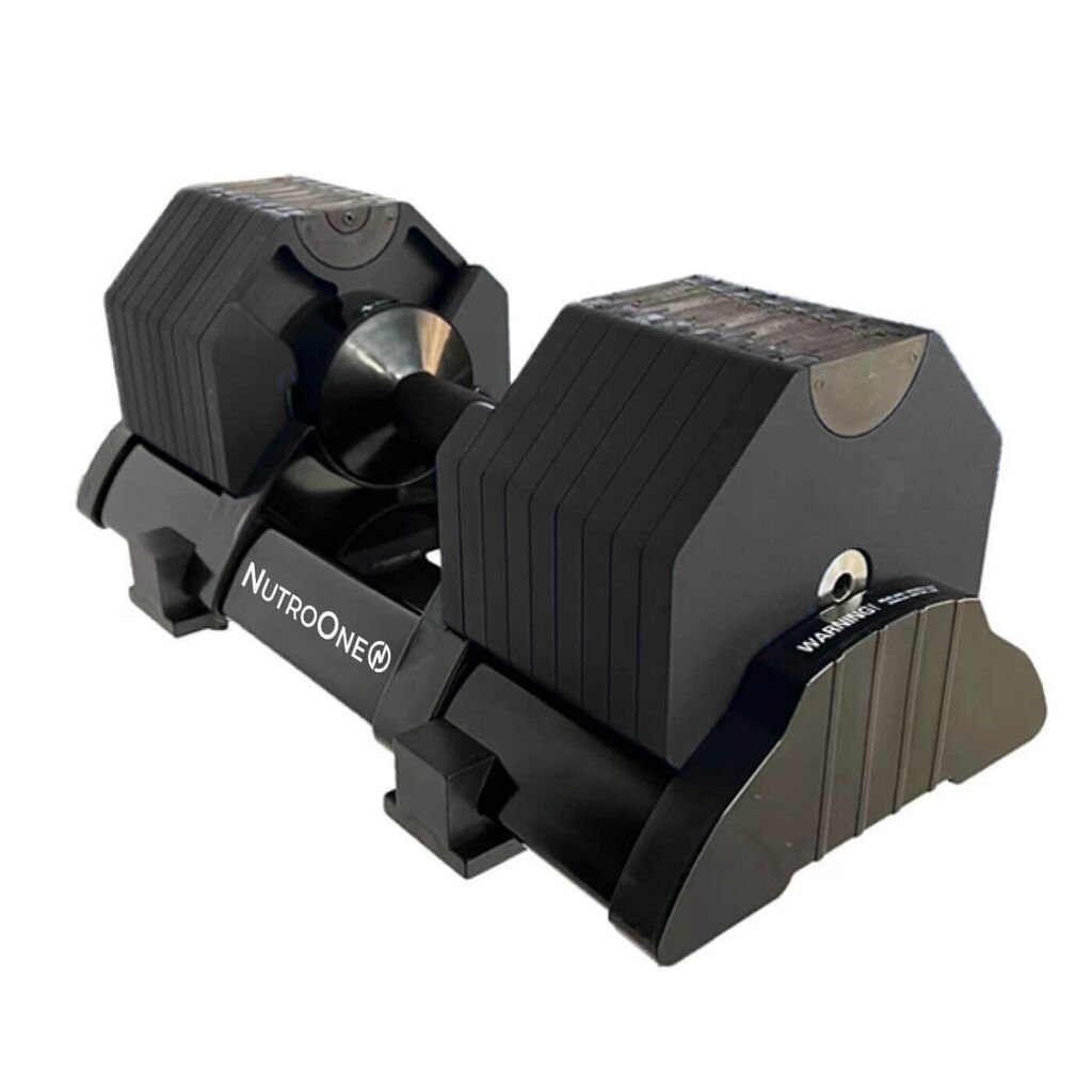 NutroOne Evobell - Upgraded 1-Sec Professional Adjustable Dumbbells ...