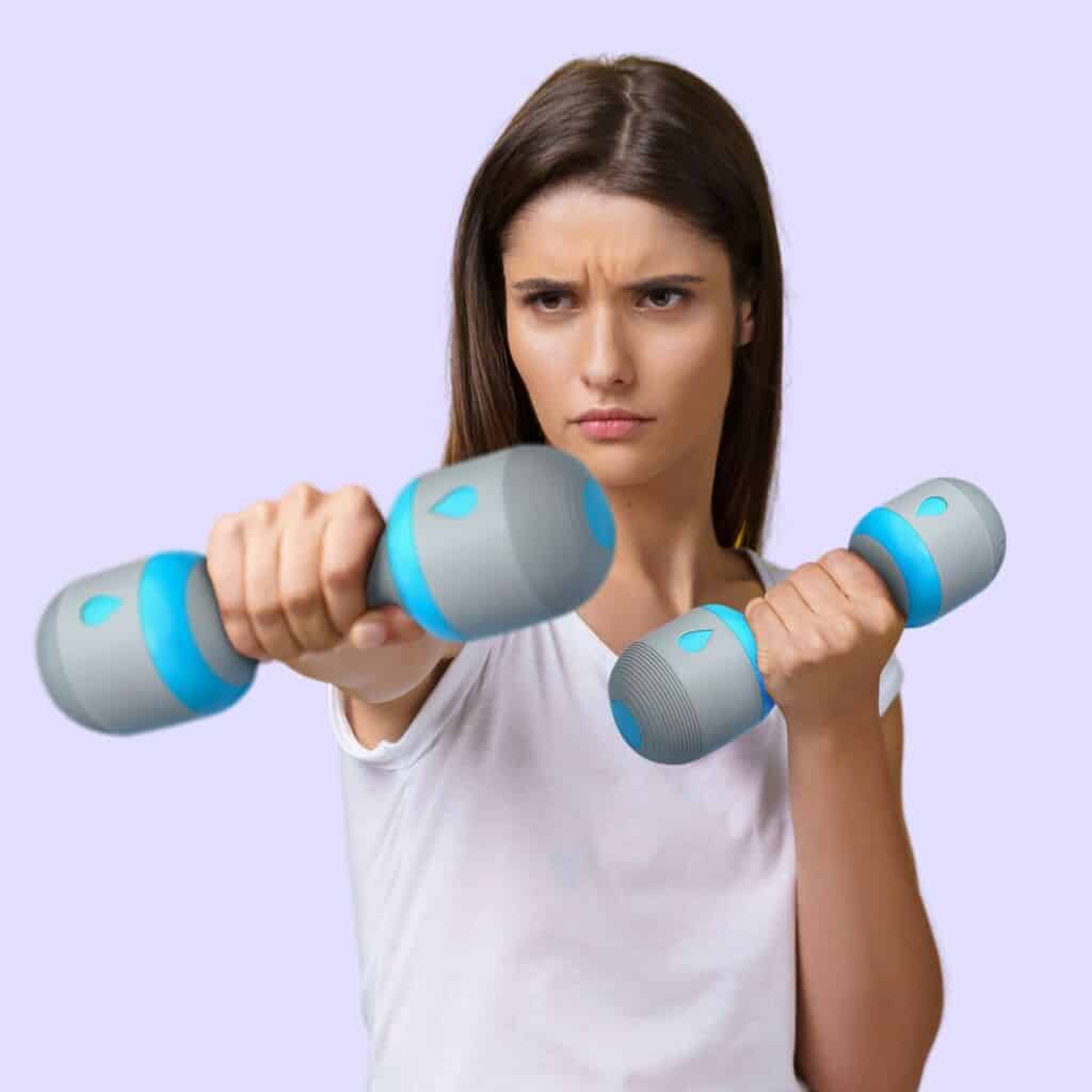 Lightweight Adjustable Dumbbell - 5kg (Set of 2) | NutroOne