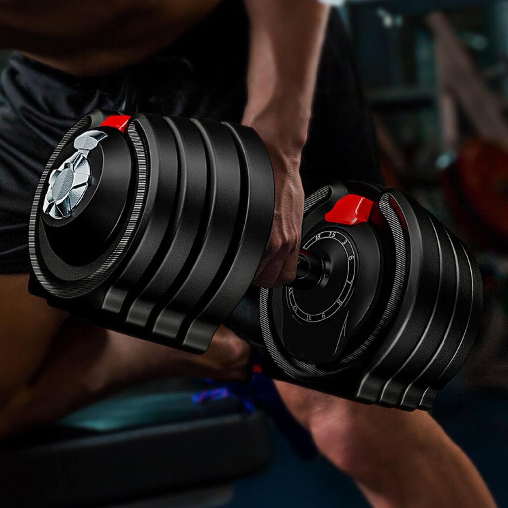 NutroOne Tri-form Adjustable Dumbbell (Barbell, Kettlebell and Dumbbell ...