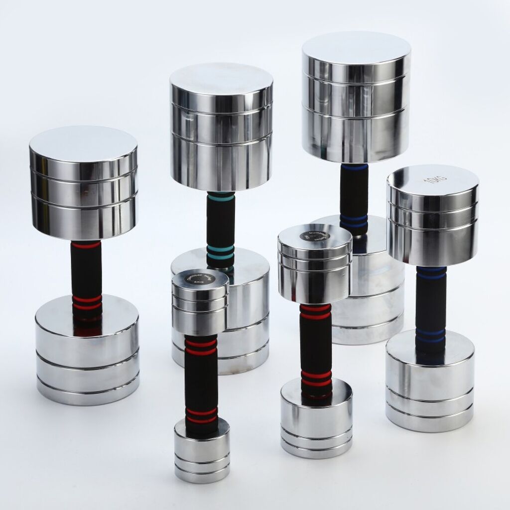 Steel Adjustable Dumbbell for Easy Adjustment with Nuts-free Design ...