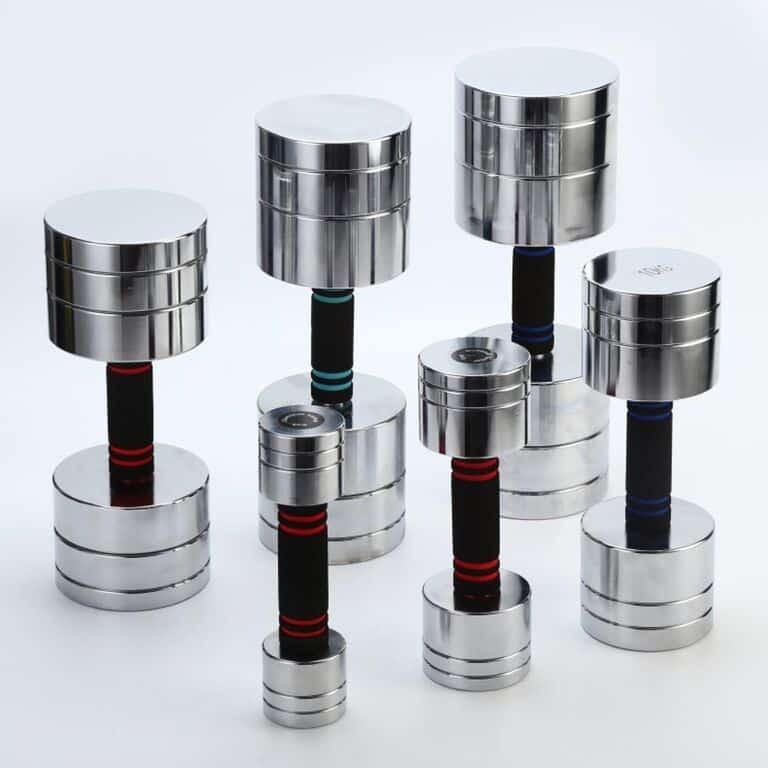 Steel Adjustable Dumbbell for Easy Adjustment with Nuts-free Design ...