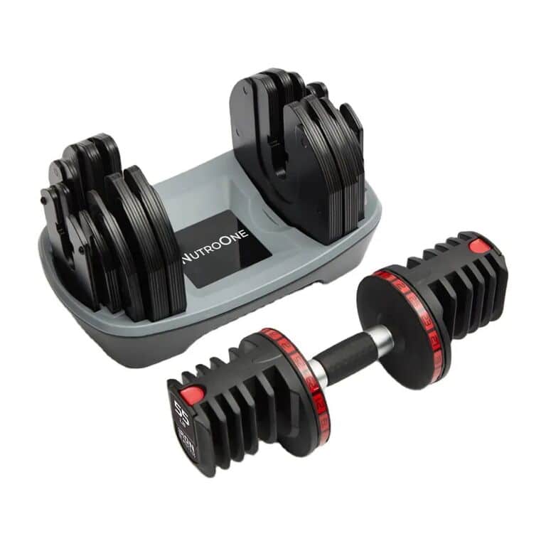 NutroOne IronBlast Adjustable Dumbbells | NutroOne
