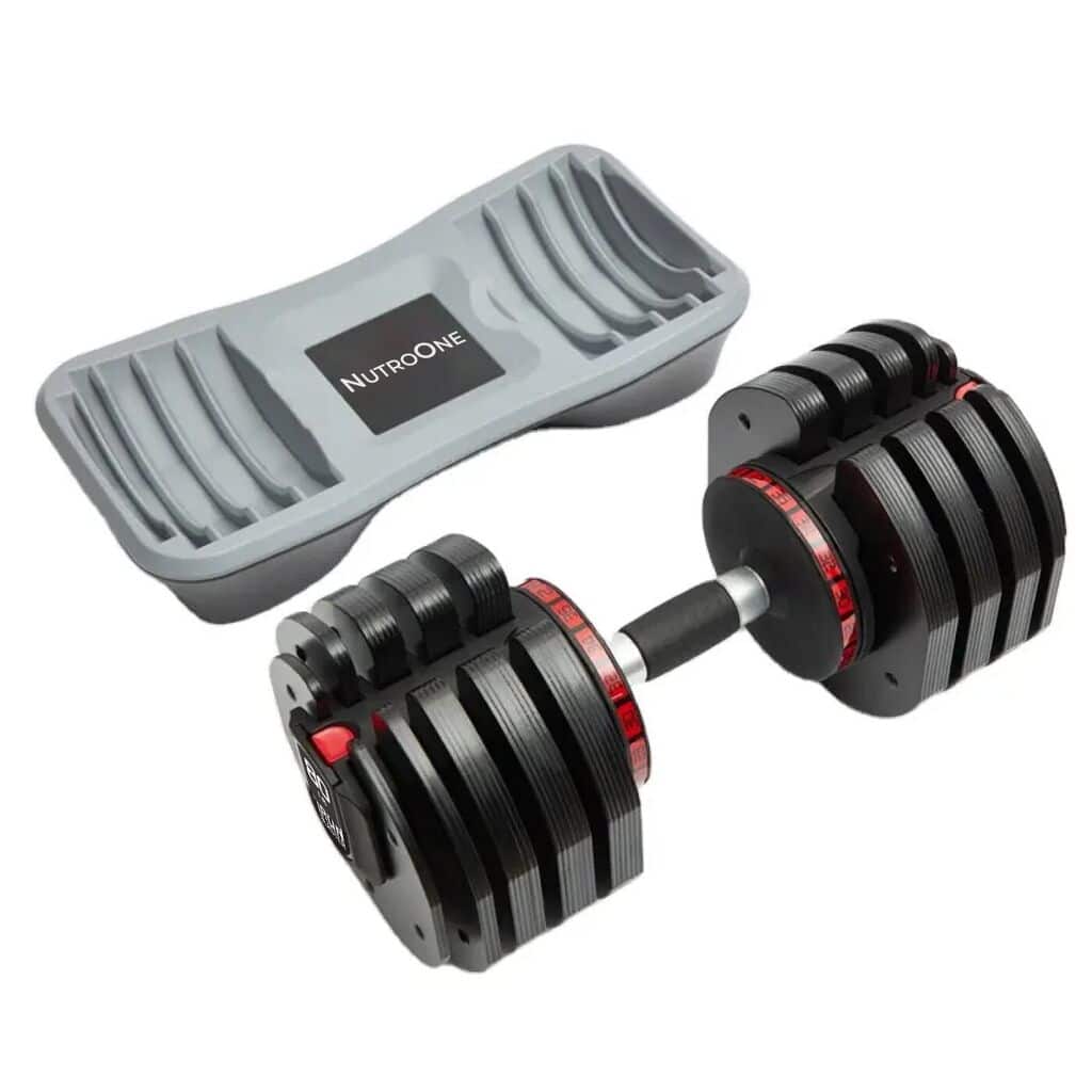 NutroOne IronBlast Adjustable Dumbbells | NutroOne