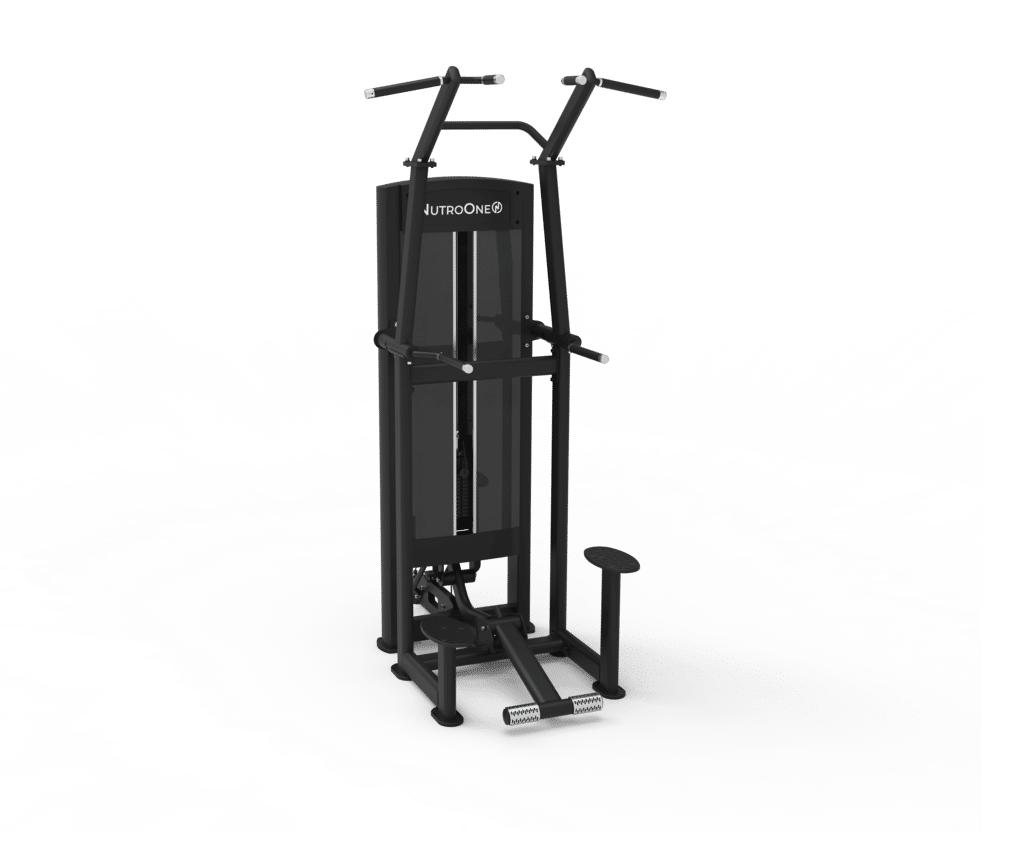 NutroOne Advanced Standing Assisted Chin & Dip Machine | NutroOne