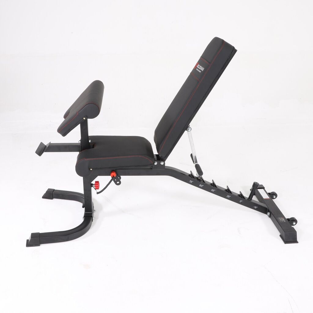 Multifunctional Adjustable Training Bench with Leg Press Accessory | NutroOne