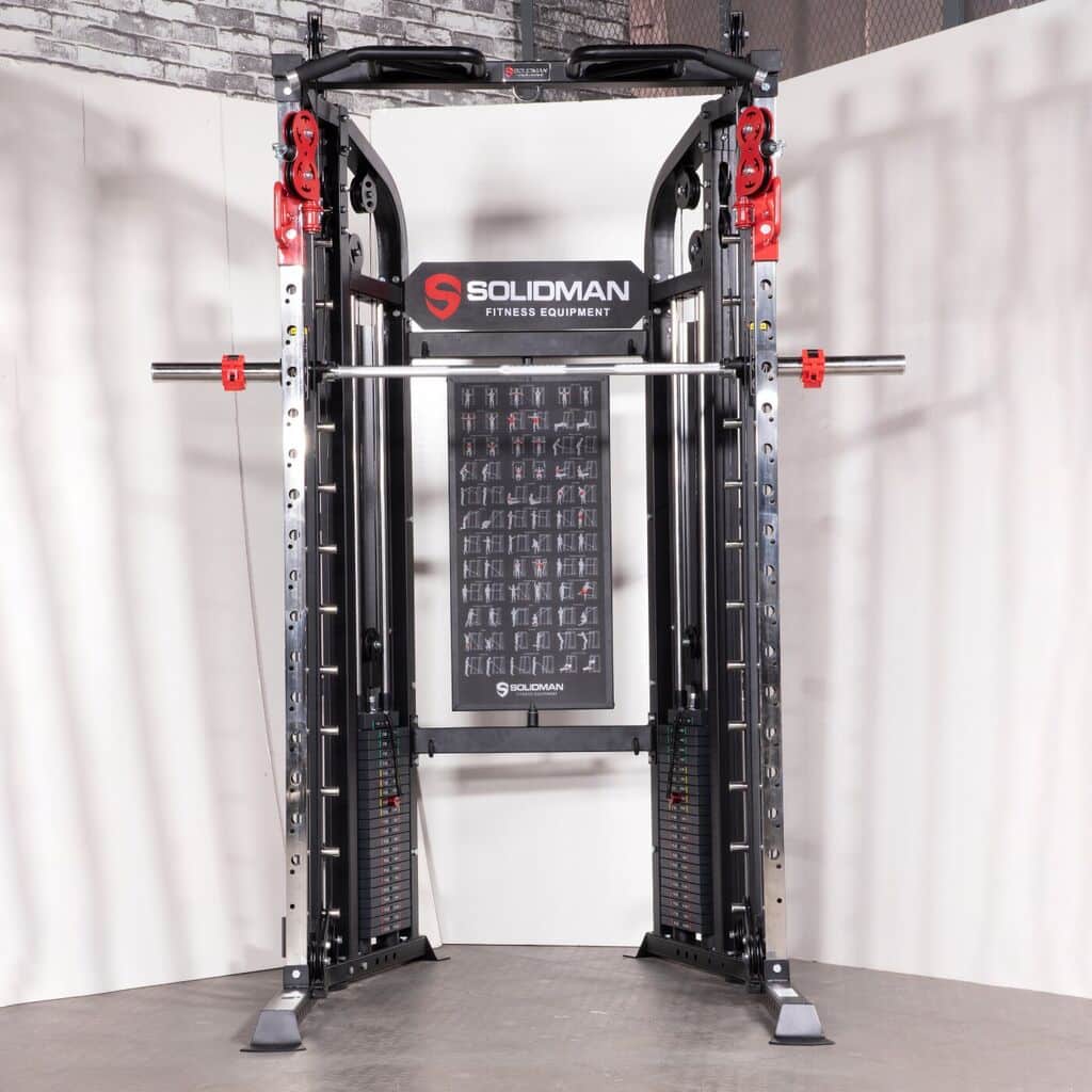 Multifunctional Smith Machine with 200KG Weights - Standard | NutroOne