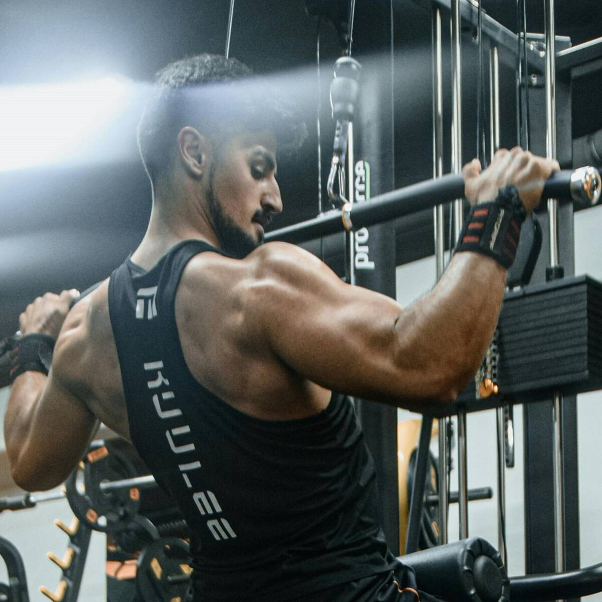 NutroOne Advance Dual Function Lat Pull Down/Low Row Machine ...