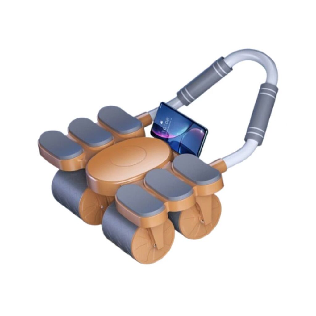 4-Wheel Automatic Rebound Abdominal Fitness Wheel | NutroOne